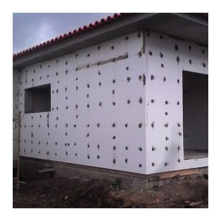 Esferovite poliestireno capoto fachada isolamento impermeabilização